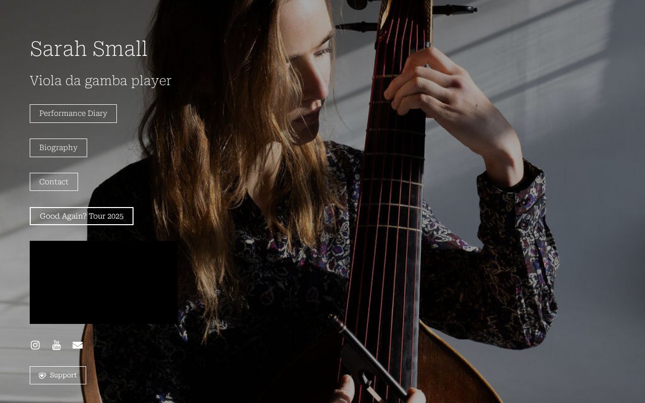 Sarah Small - Viola da gamba